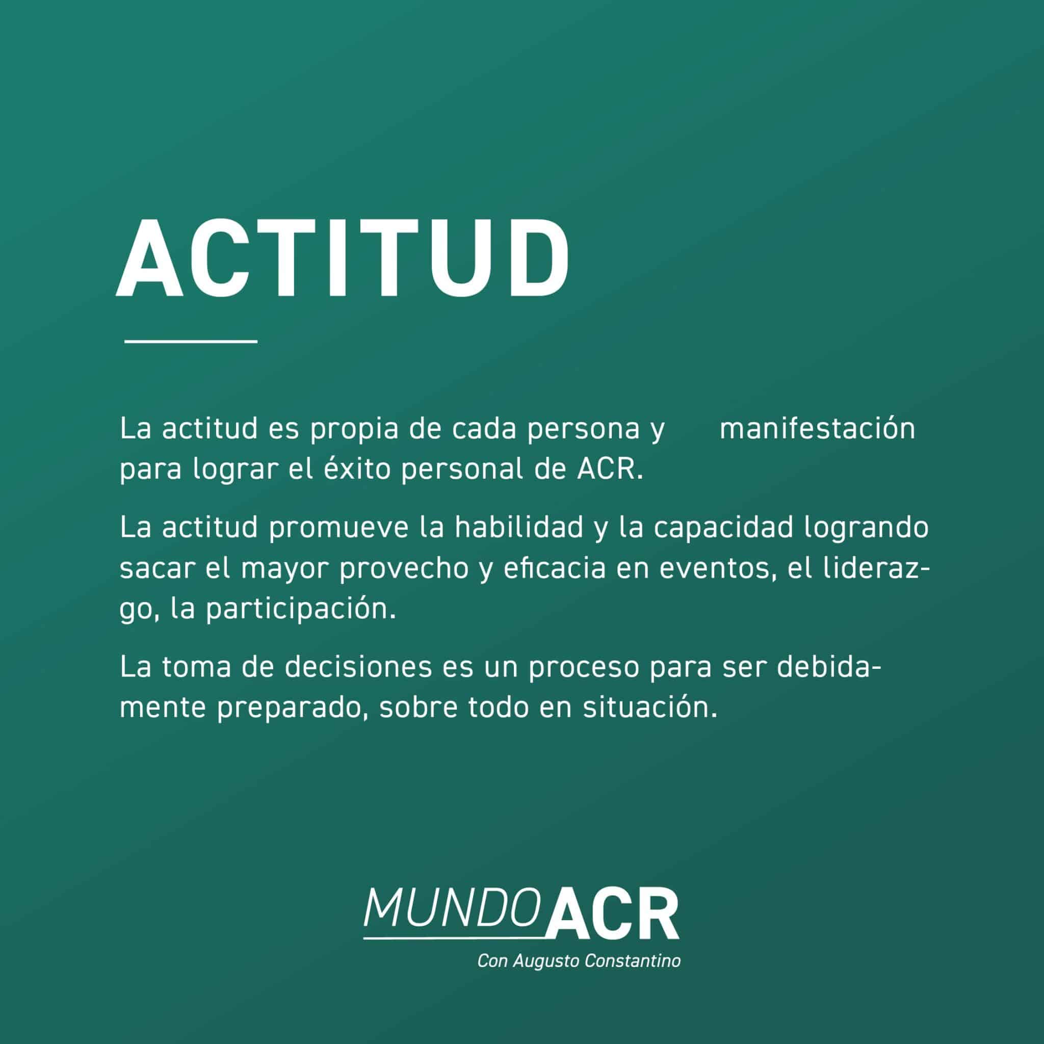 Actitud